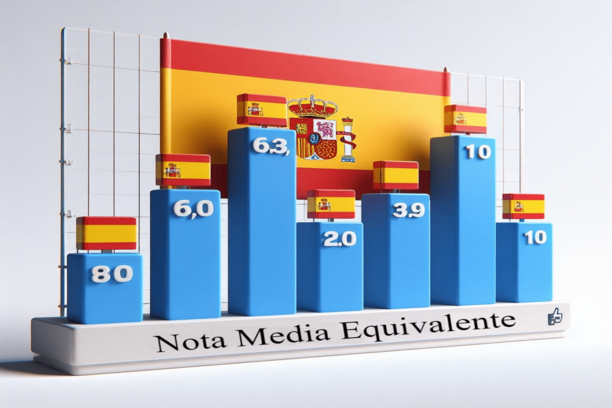 ᐉ Nota Media Equivalente España 【Guía Completa】